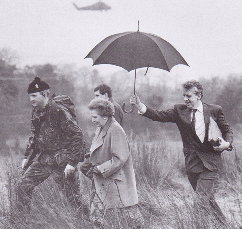 Margaret Thatcher visits 2 R IRISH in Fermanagh | Royal Irish - Virtual ...