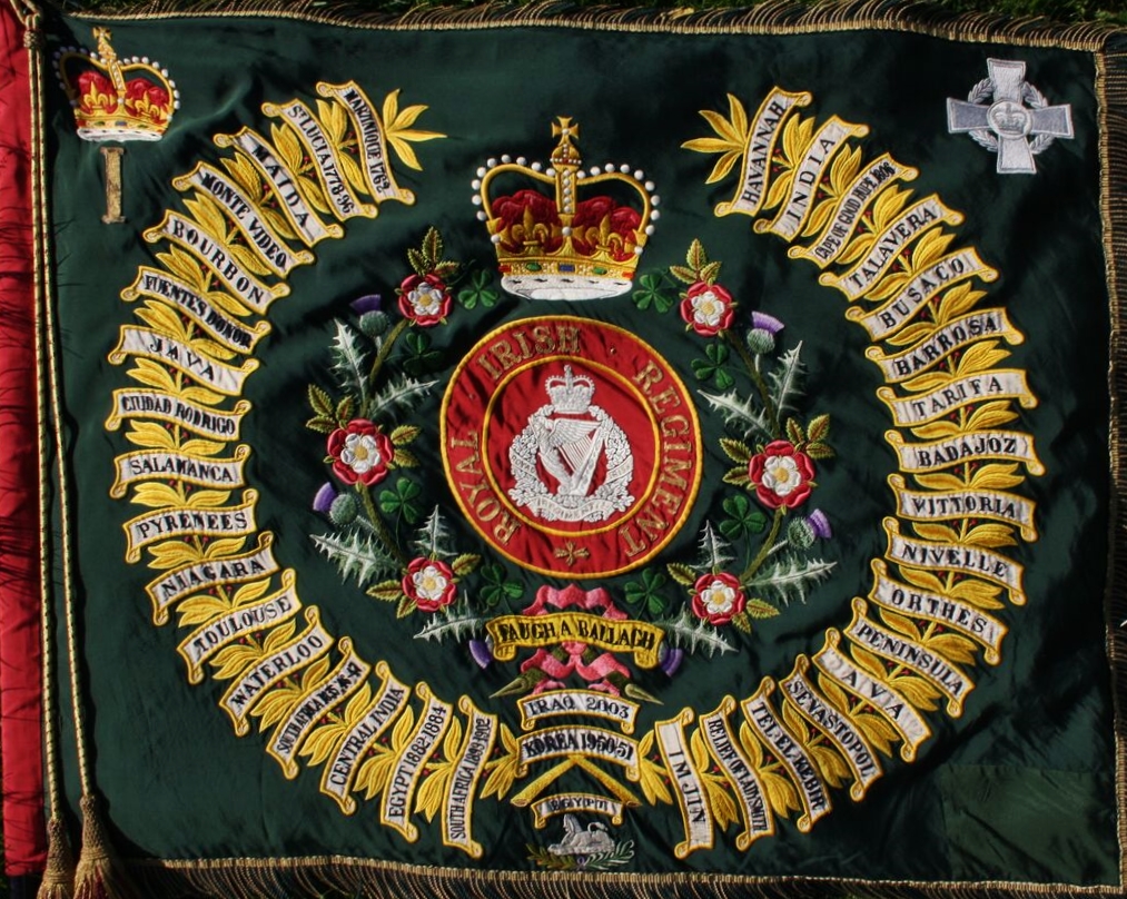 Queen's and Regimental Colours of The Royal Irish Regiment | Royal ...